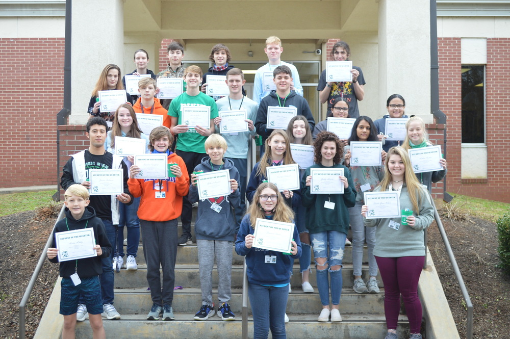 Students of the Quarter for the 2nd Nine Weeks | Dixie High School